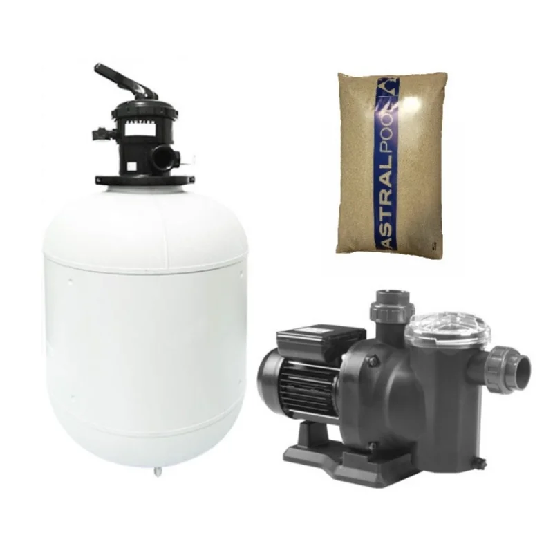 Kit de filtrare apa piscina 9 m3/h, 36-72 m3, AstralPool kit2.d500